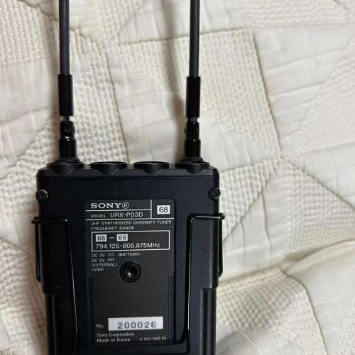 SONY URX-P03D雙通道接收器 - 二手或全新數碼攝錄機, 攝影產品 - DCFever.com