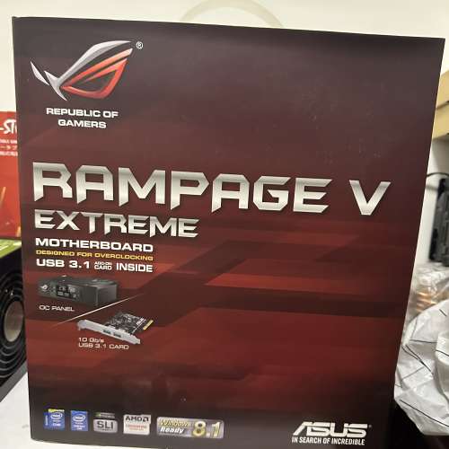 九成新 Intel i7-6800K 連 ASUS RAMPAGE EXTREME V 主機板 - 二手或全新CPU, 電腦 - DCFever.com