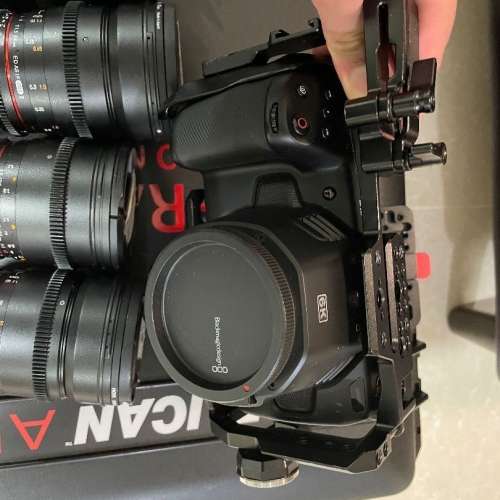 Blackmagic Pocket 6K Cinema Camera + REHOUSED Helios 44-2 58m f2 with Anamorphic - 二手或全新其他配件, 攝影 ...