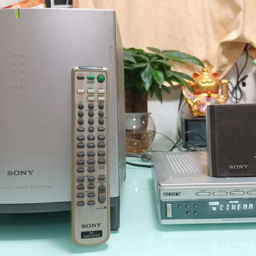 日本SONY TA-VE215組合音響+原裝7吋有源低音炮+原裝遙控 - 二手或全新擴音機, 影音產品 - DCFever.com