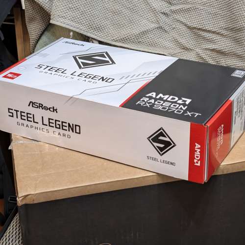 [水貨] ASRock RX 9070 XT Steel Legend 白色 16GB - 二手或全新顯示卡, 電腦 - DCFever.com
