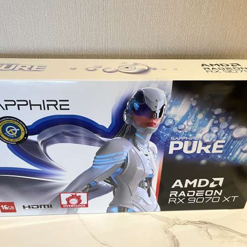 Sapphire PURE AMD Radeon RX 9070 XT 16GB GDDR6 (白色卡) 行貨 - 二手或全新顯示卡, 電腦 ...