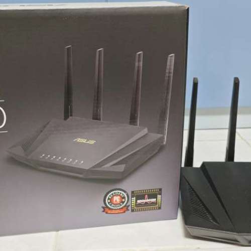 香港行貨 Asus RT-AX3000 WiFi 6 Router - 二手或全新網絡/WIFI, 電腦 - DCFever.com