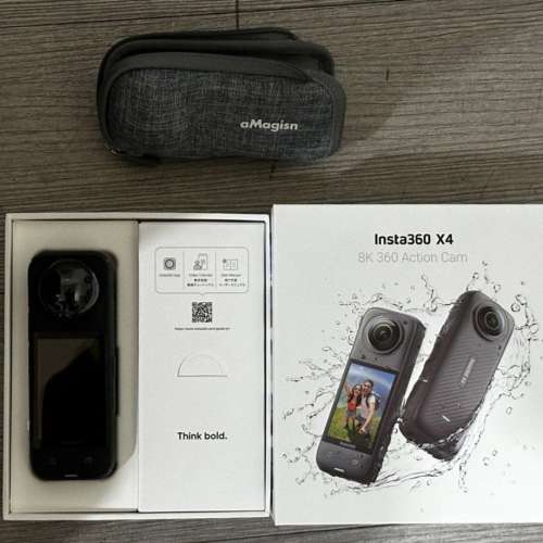 [觀塘實體店] 二手 Insta360 X4+保護套 行貨 *S9929* | Insta360 香港專門店 - 二手或全新Action Cam, 攝影產品 - DCFever.com