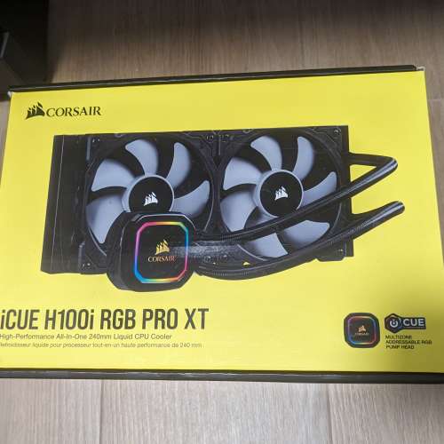 ICUE H100i RGB PRO XT - 二手或全新機箱電源散熱, 電腦 - DCFever.com
