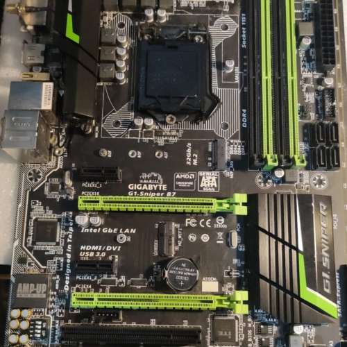 Gigabyte G1.Sniper B7 (DDR4) ATX主版 Socket 1151 支援6、7代CPU - 二手或全新底板, 電腦 - DCFever.com