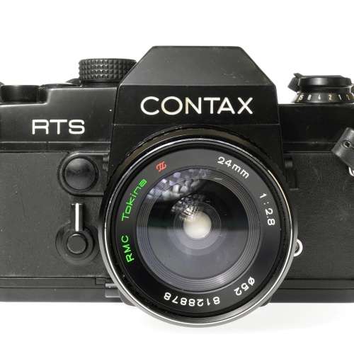 Contax RTS SLR 35mm Film Camera + RMC Tokina 24mm f2.8 Lens #8128878 ...