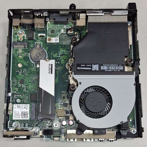HP MP9 G4 retail System intel i5 8600T 256GB Nvme SSD WiFi6 Bluetooth ...