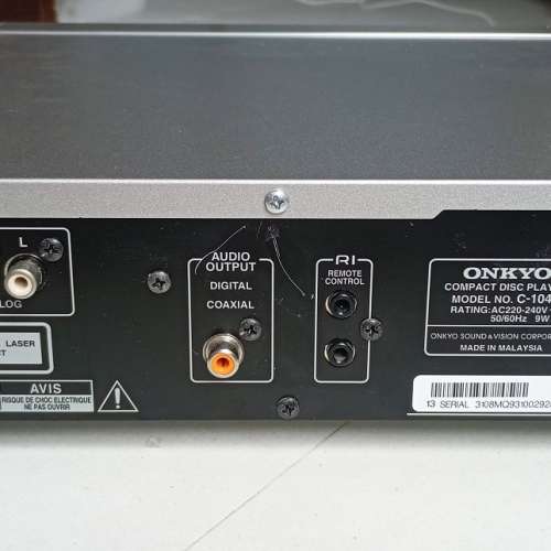 Onkyo 旗艦 CS-1045 迷你組合獨立CD機 - 二手或全新擴音機, 影音產品 - DCFever.com