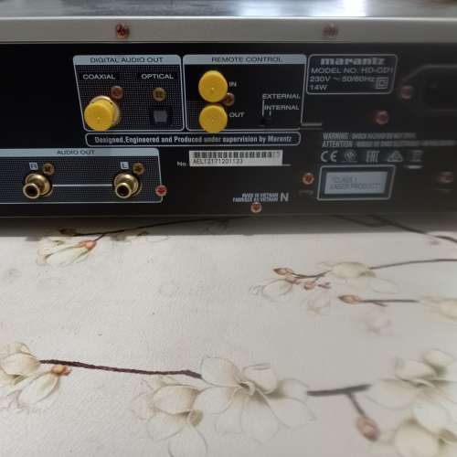 Marantz 馬蘭士 HD-CD 1 CD 機 - 二手或全新影碟 CD, 影音產品 - DCFever.com