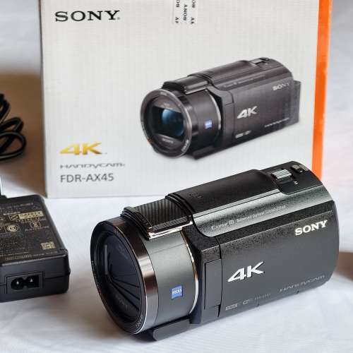 Sony UHD 4K Handycam 數碼攝影機 FDR-AX45 內置64GB記憶體 - 二手或全新數碼攝錄機, 攝影產品 - DCFever.com