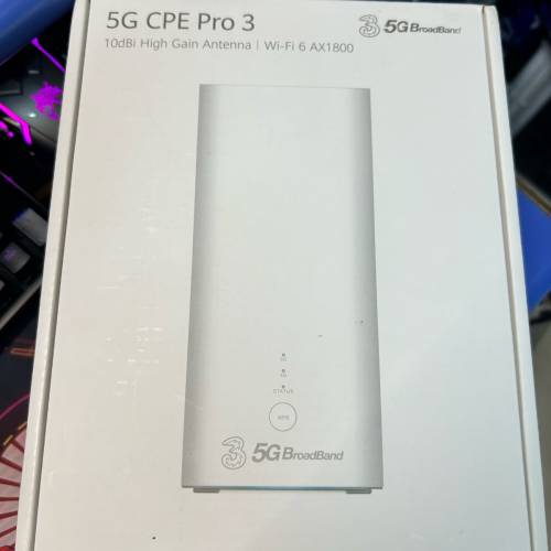 5G CPE pro 3 5G router - 二手或全新網絡/WIFI, 電腦 - DCFever.com