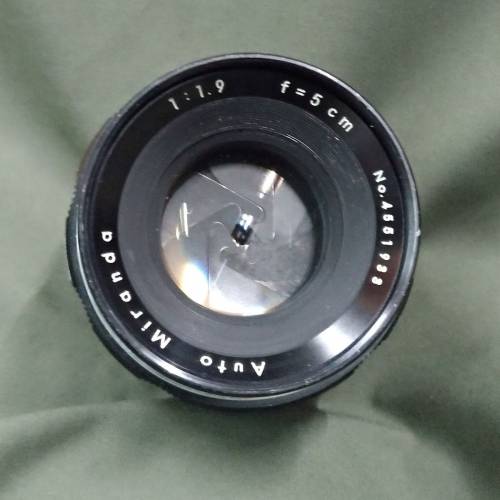 日本早期 Auto Miranda 5cm f1.9 (50mm f1.9) 標準鏡 ( Miranda-mount ) 不是後期 K ...