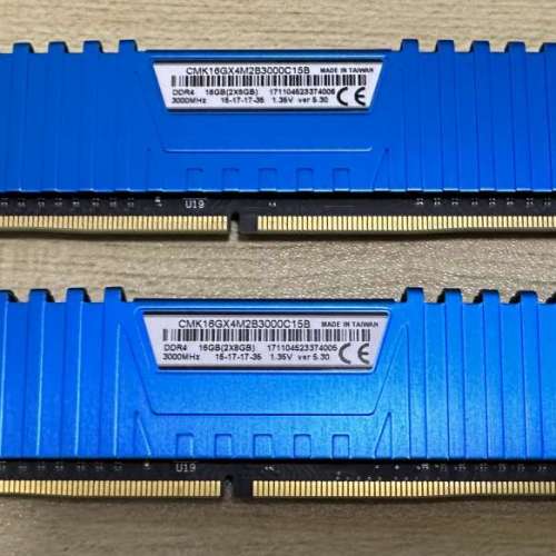 Corsair Vengeance DDR4 3000 8GBx2 - 二手或全新RAM 記憶體, 電腦 - DCFever.com