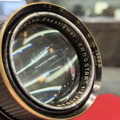 Ernemann Anastigmat "Ernostar" 10cm 100mm f2 D.R.P. Lens fujifilm GFX ...