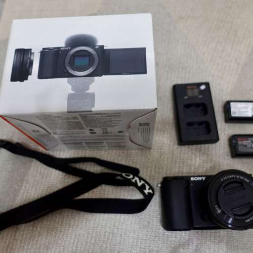 Sony ZV-E10 黑色 with 16-50mm Kit Len zve10 zv a6400 a7c a6700 相機 - 二手或全新無反相機, 攝影產品 - DCFever.com