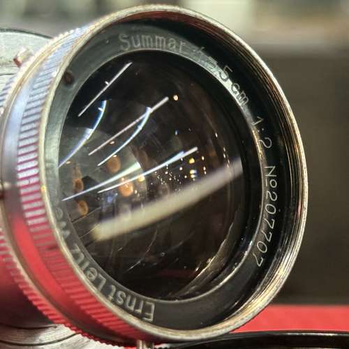 Leica summar 5cm f2 coated lens with Walz hood - 二手或全新手動對焦鏡頭, 攝影產品 ...