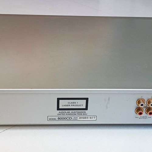 Audiolab 8000CD CD機 - 二手或全新擴音機, 影音產品 - DCFever.com
