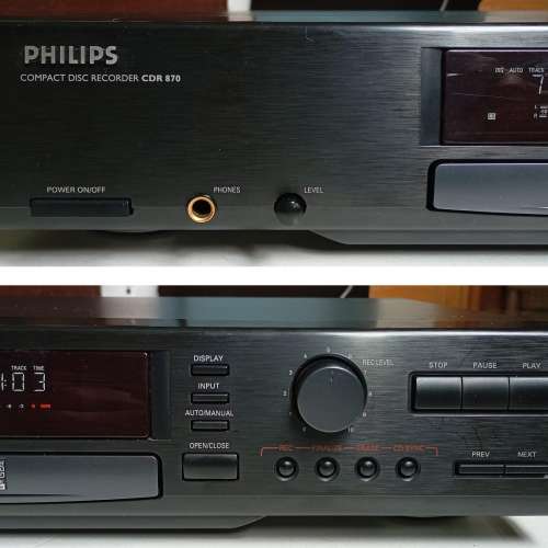 Philips CDR870 CD Player - 二手或全新擴音機, 影音產品 - DCFever.com