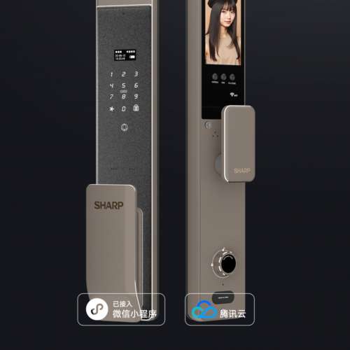 SHARP夏普家用指紋鎖智能門鎖電子鎖S5-FV - 二手或全新家庭電器, 電器傢俱 - DCFever.com