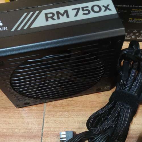 RMx Series™ RM750x — 750 Watt 80 PLUS® Gold Certified Fully Modular PSU - 二手或全新機箱電源散熱, 電腦 ...