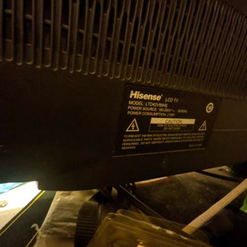 90% New Hisense 42" LED TV - 二手或全新電視, 影音產品 - DCFever.com