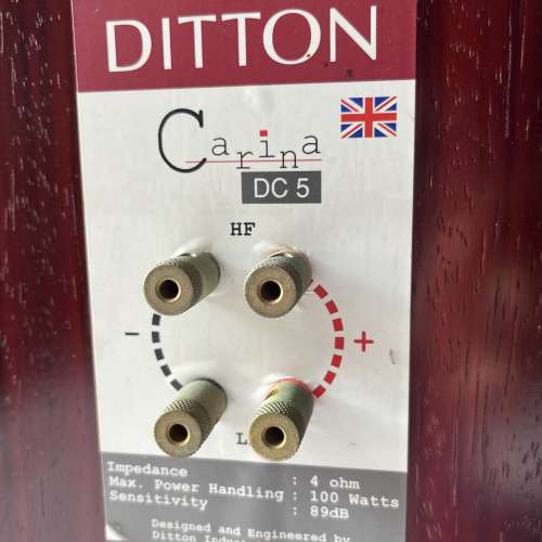 英國名廠Ditton Carina DC5 喇叭 - 二手或全新揚聲器, 影音產品 - DCFever.com