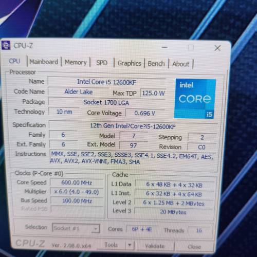 Intel Core i5 12600KF Box Set CPU - 二手或全新CPU, 電腦 - DCFever.com