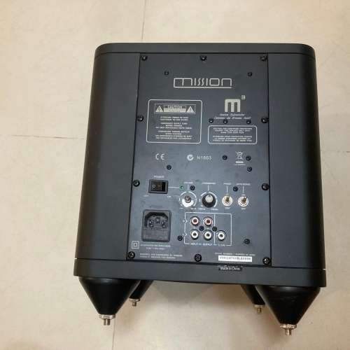 Mission M3 subwoofer 重低音 (不能著機) - 二手或全新揚聲器, 影音產品 - DCFever.com