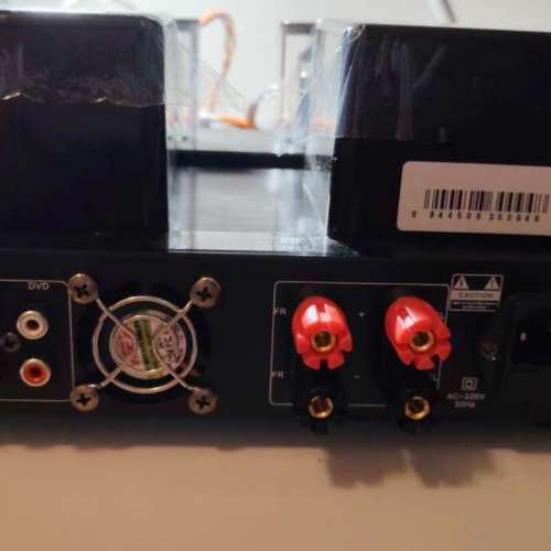 放逾90%新的KINGHOPE君豪之音胆石合併機連AUNE X3紅漆實木同軸喇叭一對=$900 - 二手或全新擴音機, 影音產品 - DCFever.com