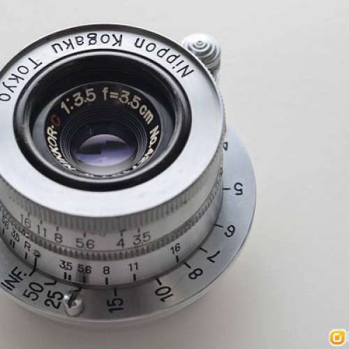 Nippon Kogaku Toyko (Nikon) 3.5cm 35mm f/3.5 (L39) - 二手或全新手動對焦鏡頭, 攝影產品 - DCFever.com