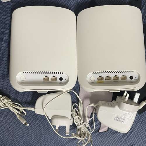 Netgear Orbi Mesh WiFi 6 專業級雙頻路由器 (RBR350主機+RBS350衛星) - 二手或全新網絡/WIFI ...