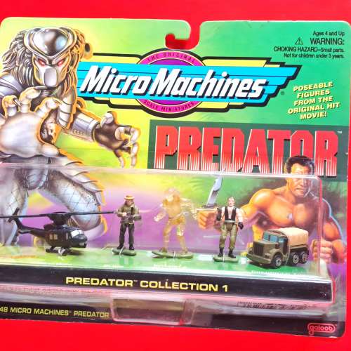 90s 迷你先鋒 Micro Machines 電影精品 Predator 鐵血戰士 Power Rangers 恐龍戰隊 Star Trek ...