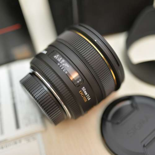 Sigma 50mm F1.4 EX DG HSM (Nikon F mount) - 二手或全新自動對焦鏡頭, 攝影產品 - DCFever.com