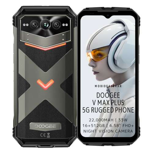 全新 New | Doogee V Max Plus 5G 三防手機 | 6.58", 16+512Gb, 22000mAh, 夜視鏡 - 二手或全新Smart Phone, 手機通訊 ...