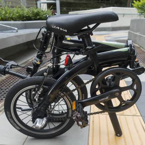 Java x3 14吋 鋁合金摺疊單車 - 二手或全新單車, 單車及運動 - DCFever.com