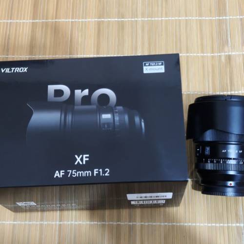 Viltrox XF 75mm F1.2 Pro行貨有保養 - 二手或全新自動對焦鏡頭, 攝影產品 - DCFever.com