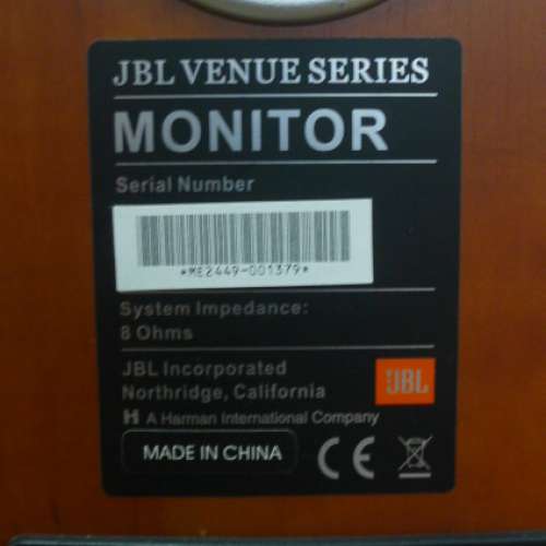 JBL Venture series Monitor bookshelf - 二手或全新揚聲器, 影音產品 - DCFever.com