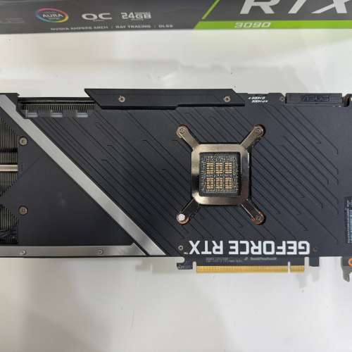 ASUS ROG RTX3090 O24G GAMING 🔥內有3D MARK跑分圖~ 🔥有盒九成新 🔥7日保養🔥實體店交收 - 二手或全新顯示卡, 電腦 - DCFever.com
