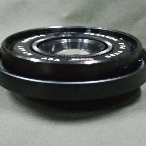 日本 (Konica C35 MF 拆下) 38mm f2.8 Hexanon 已改 m42牙 方便加調焦筒用(不是單反m42螺絲機-工作距離）(又拆新1枝) - 二手或全新手動對焦鏡頭 ...