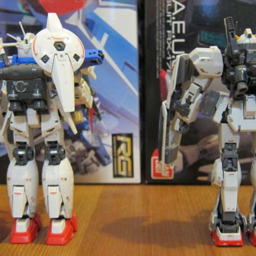 RG 高達 Mk-II + RG 高達 GP01Fb (Gundam) 已砌 - 二手或全新模型、Figure, 遊戲機、模型 - DCFever.com