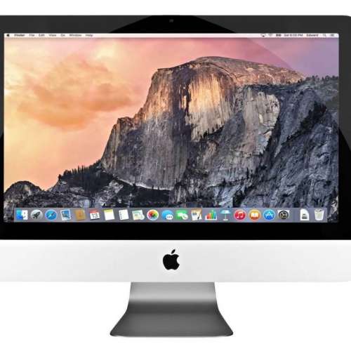 Apple iMac Late 2009 Intel Core 2 Duo 27" with pc keyboard and mouse ...