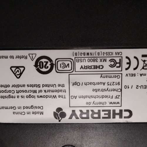 CHERRY G80 MX 3800 機械鍵盤 keyboard - 二手或全新鍵盤滑鼠, 電腦 - DCFever.com