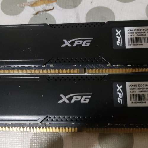 Desktop Ram A-Data 16Gx2 共32GB DDR4 3200 - 二手或全新RAM 記憶體, 電腦 - DCFever.com