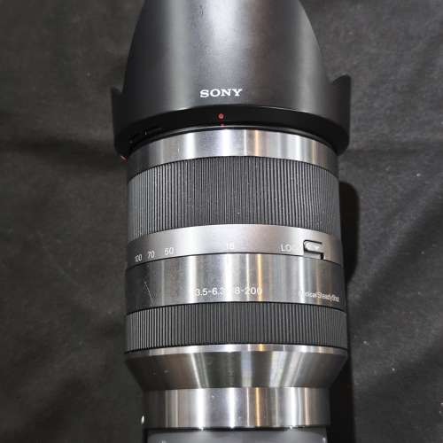 Sony 18-200 E 索尼 18mm 200mm 18 200 冇盒冇單冇證有罩 鏡片通透冇花冇霉微塵 功能全正常 95%以上新 送 ...