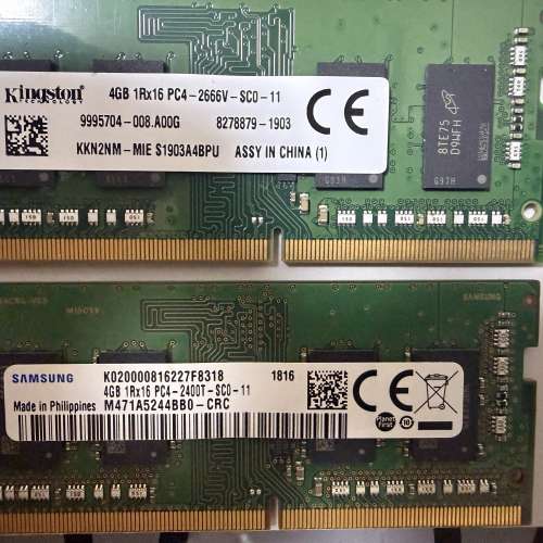 Notebook SODIMM RAM DDR4 4GBx2 - 二手或全新RAM 記憶體, 電腦 - DCFever.com