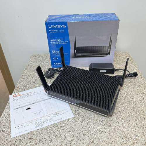 LINKSYS MR9600 雙頻 WiFi 6 Router 95% New - 二手或全新網絡/WIFI, 電腦 - DCFever.com