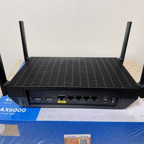 LINKSYS MR9600 雙頻 WiFi 6 Router 95% New - 二手或全新網絡/WIFI, 電腦 - DCFever.com